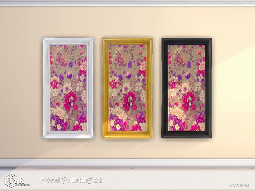 The Sims Resource - Floral Painting 02