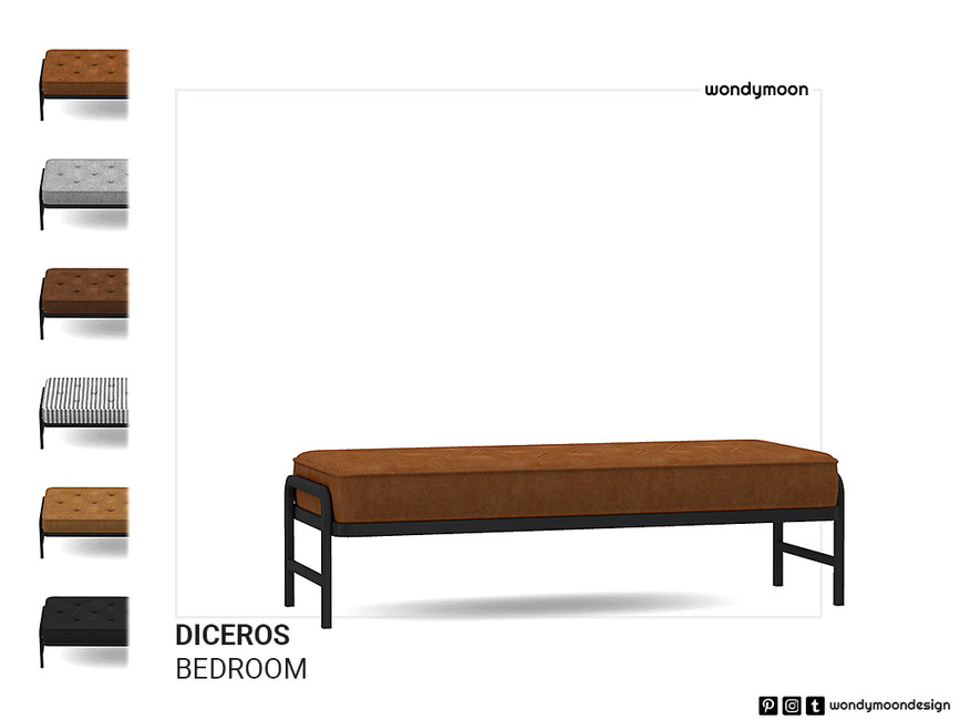 The Sims Resource - Diceros Bench