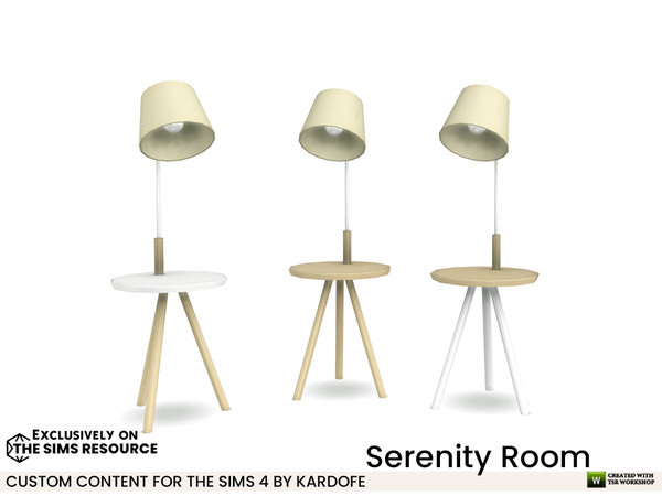 The Sims Resource | Serenity Room FloorLamp