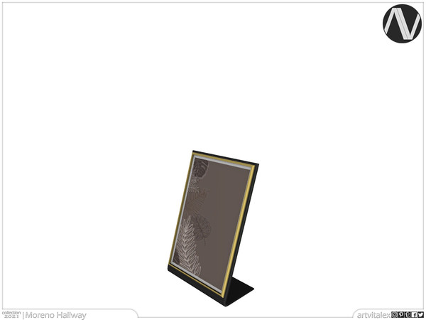 The Sims Resource | Moreno Curved Picture Frame