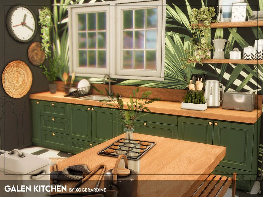 The Sims Resource - Galen Kitchen (TSR only CC)