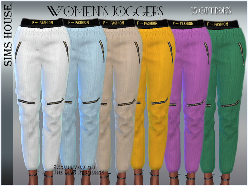 The Sims Resource - WOMEN'S JOGGERS