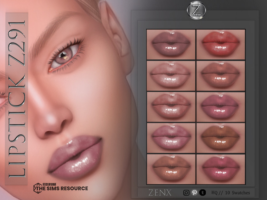 The Sims Resource - LIPSTICK Z291