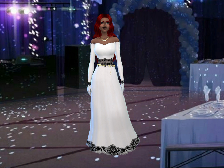 The Sims Resource - Night wedding celebration CAS backround