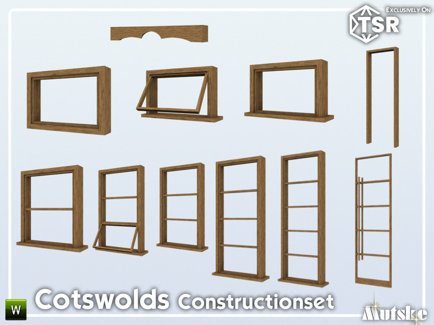 The Sims Resource - Cotswolds Windows Part 1