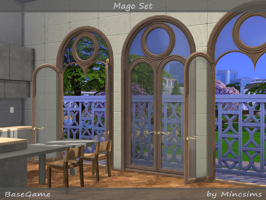 The Sims Resource - Mago Set - Doors and Windows