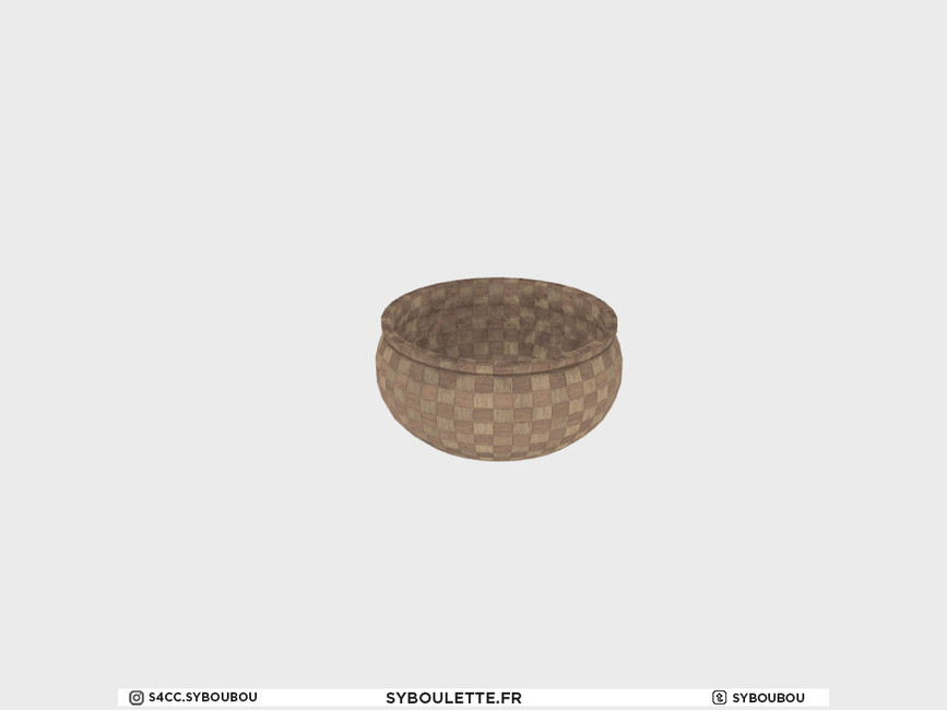 The Sims Resource - Bay house - Wicker basket