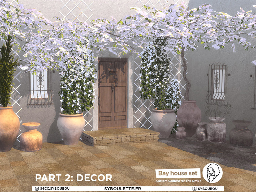 The Sims Resource - Patreon Release - Bay house part 2: decor