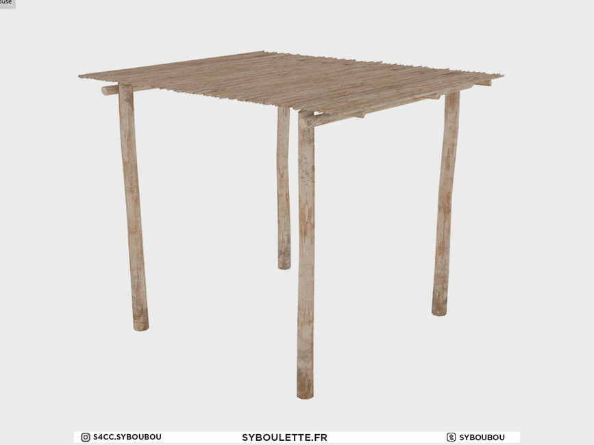 The Sims Resource - Bay house - Pergola