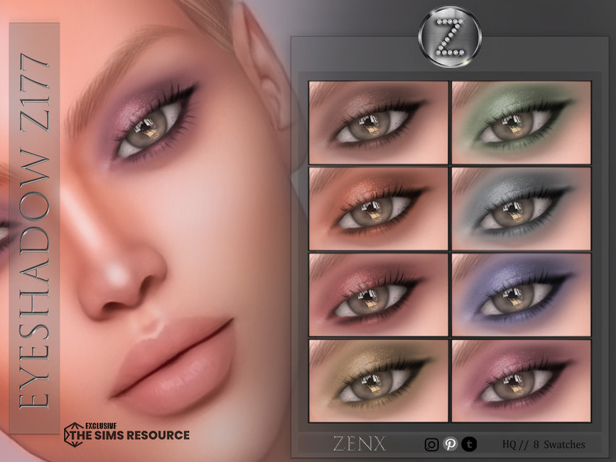 The Sims Resource - EYESHADOW Z177
