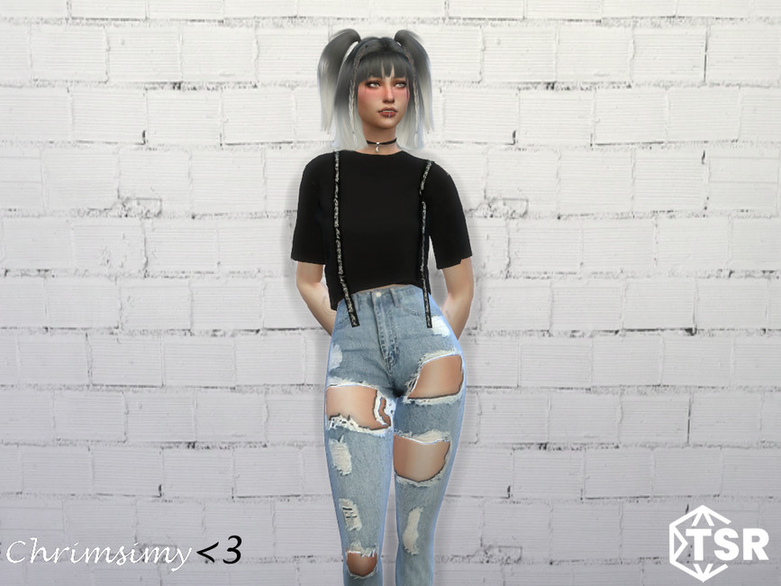 The Sims Resource - Top With Straps