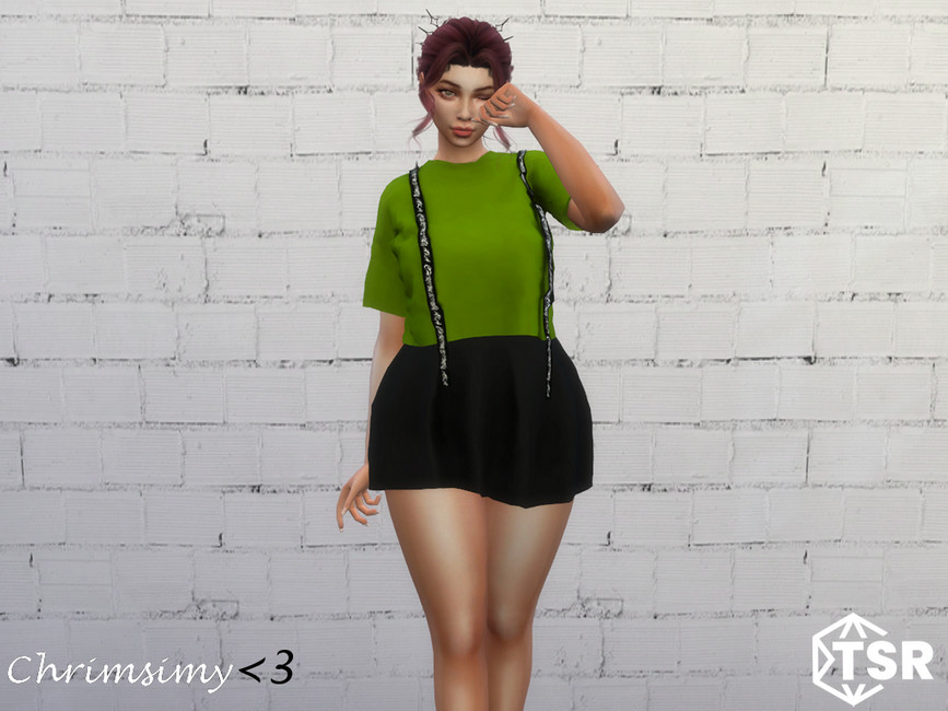 The Sims Resource - Top With Straps