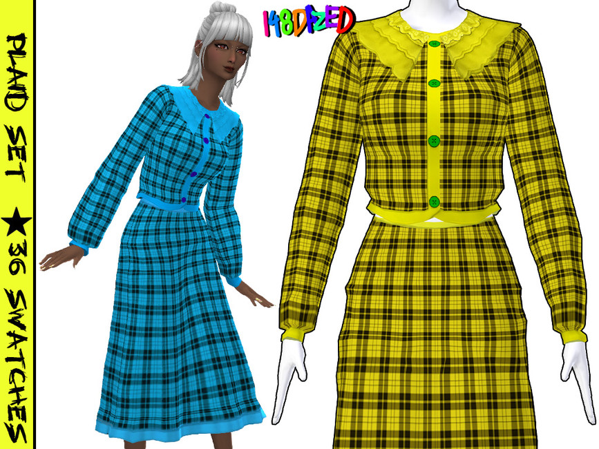 The Sims Resource - PLAID SET