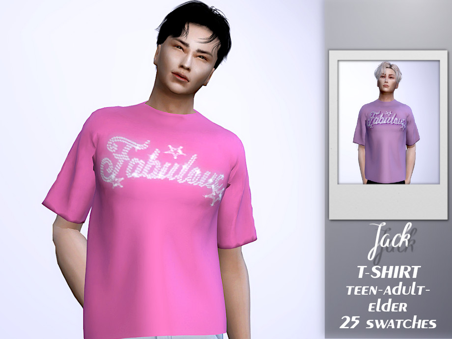 The Sims Resource | Jack T-shirt