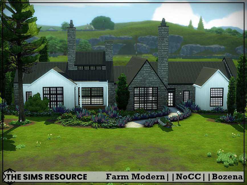 The Sims Resource - Farm Modern - Shell