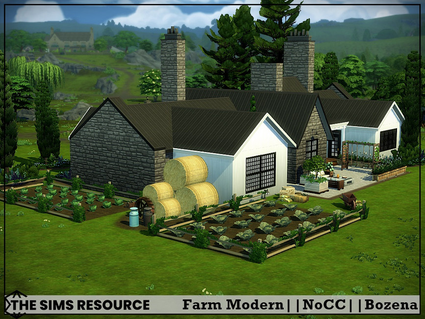 The Sims Resource - Farm Modern - Shell