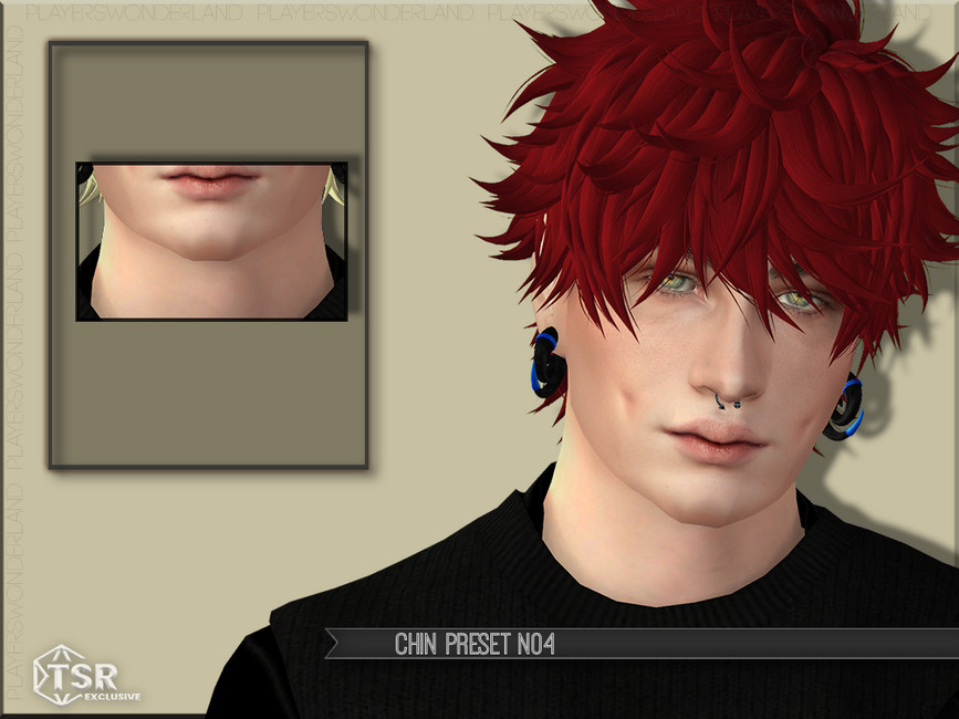 The Sims Resource - Chin Preset N04