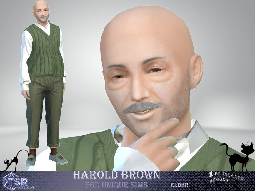 The Sims Resource - Harold Brown