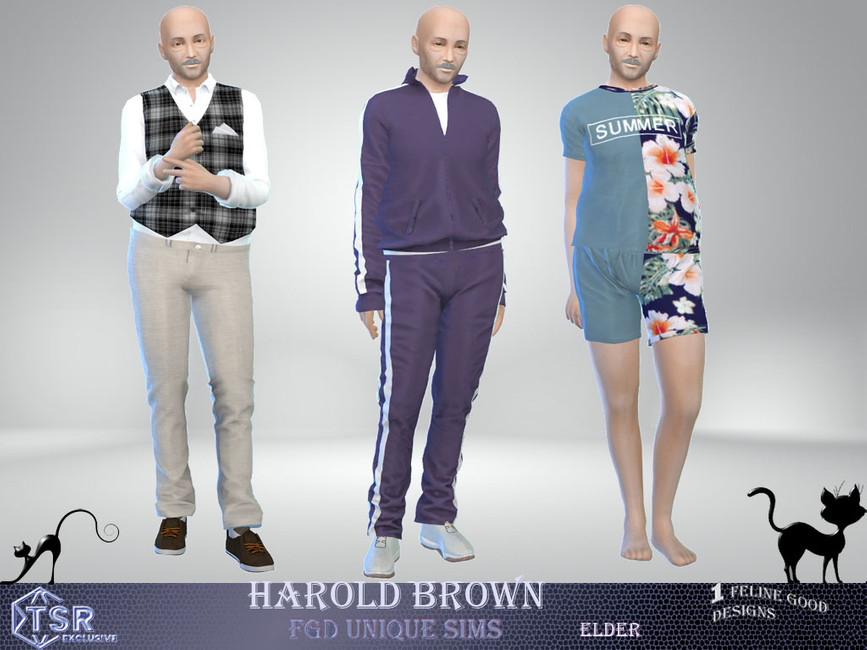 The Sims Resource - Harold Brown