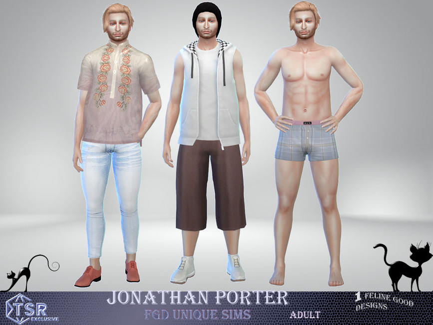 The Sims Resource - Jonathan Porter