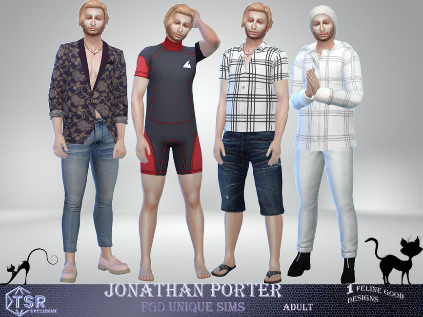 The Sims Resource - Jonathan Porter