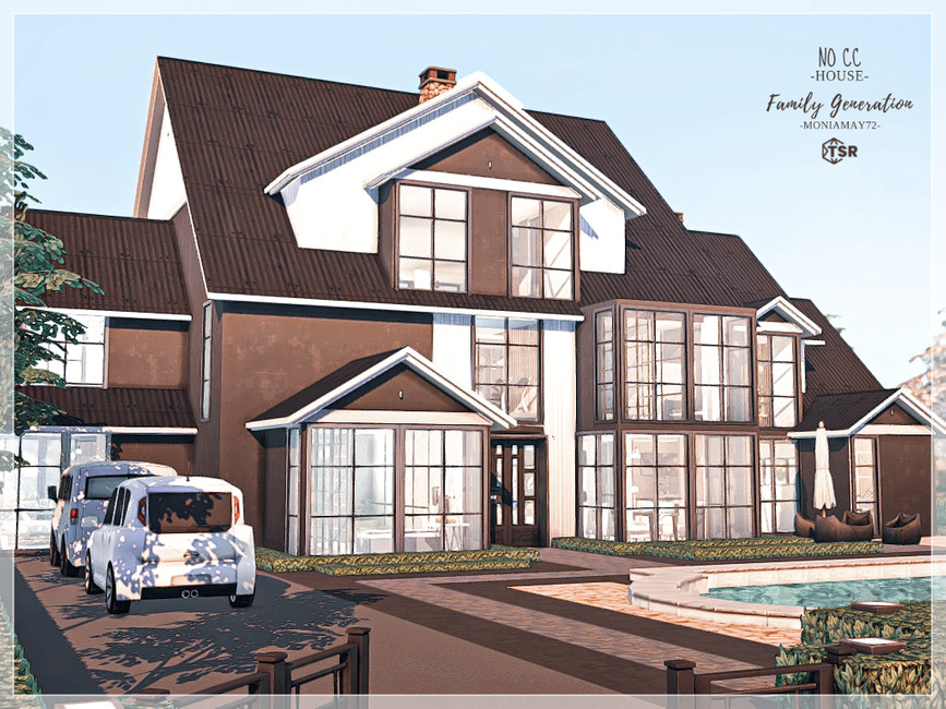 The Sims Resource - Family Generation House No CC
