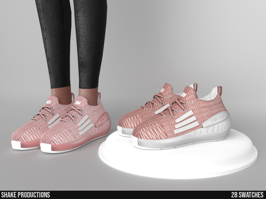 The Sims Resource - 989 - Sneakers (Female)