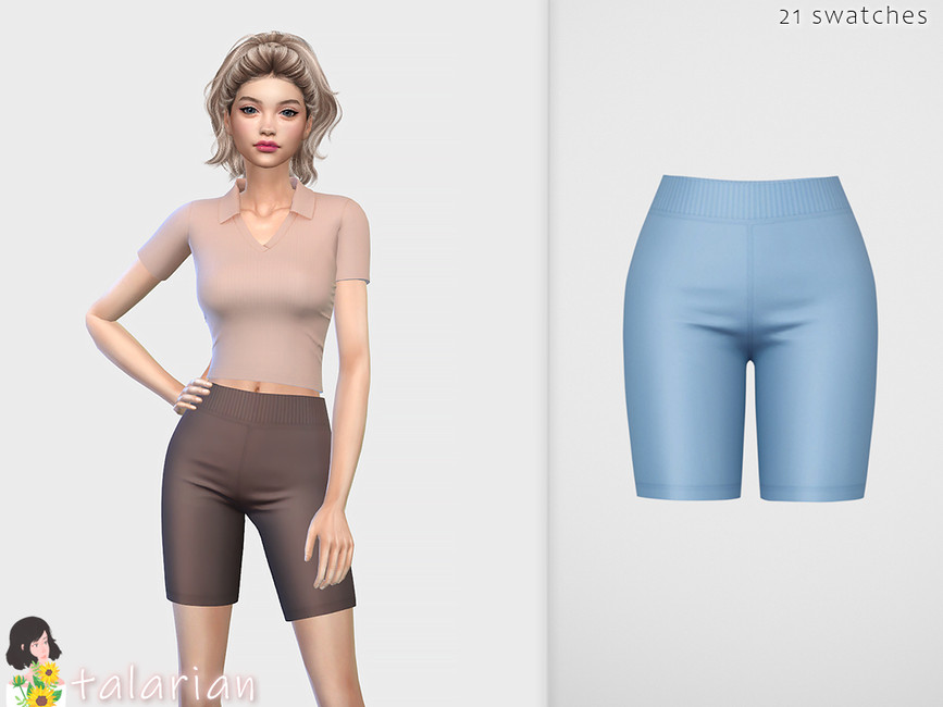 The Sims Resource - Arabella Tight Shorts