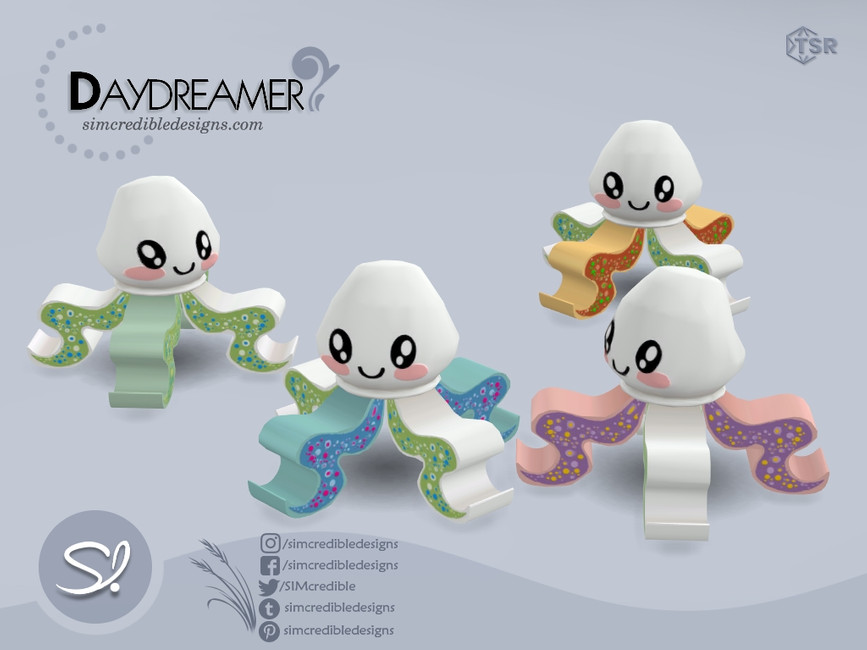 The Sims Resource - Daydreamer decor octopus
