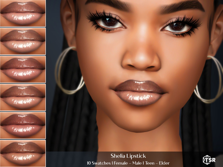 The Sims Resource - Shelia Lipstick