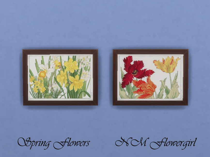 The Sims Resource - Spring Flowers