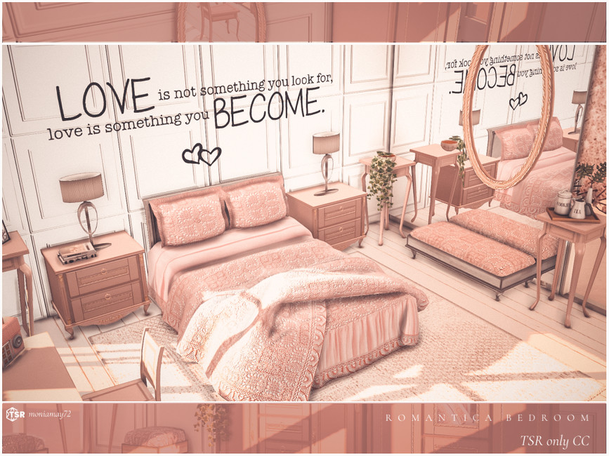 The Sims Resource - Romantica Bedroom TSR only CC