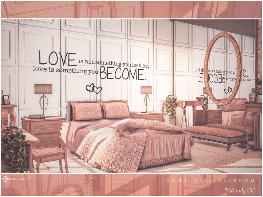 The Sims Resource - Romantica Bedroom TSR only CC