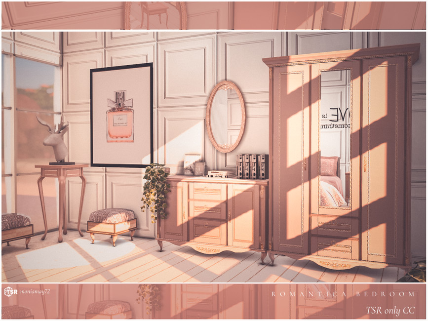 The Sims Resource - Romantica Bedroom TSR only CC