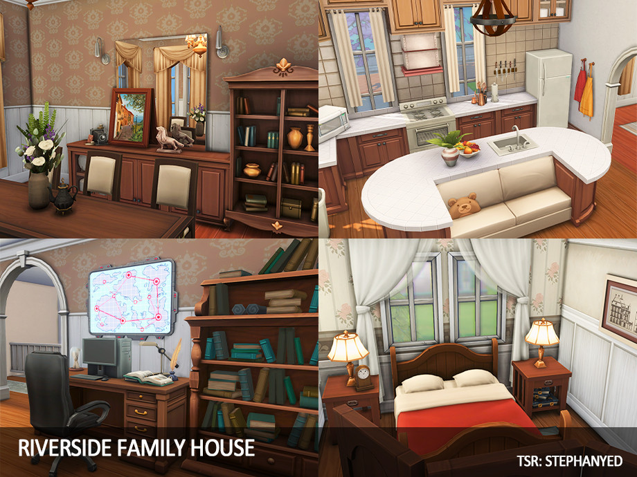 The Sims Resource | Riverside Family House