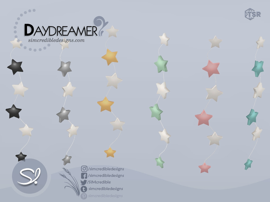 The Sims Resource - Daydreamer wall stars