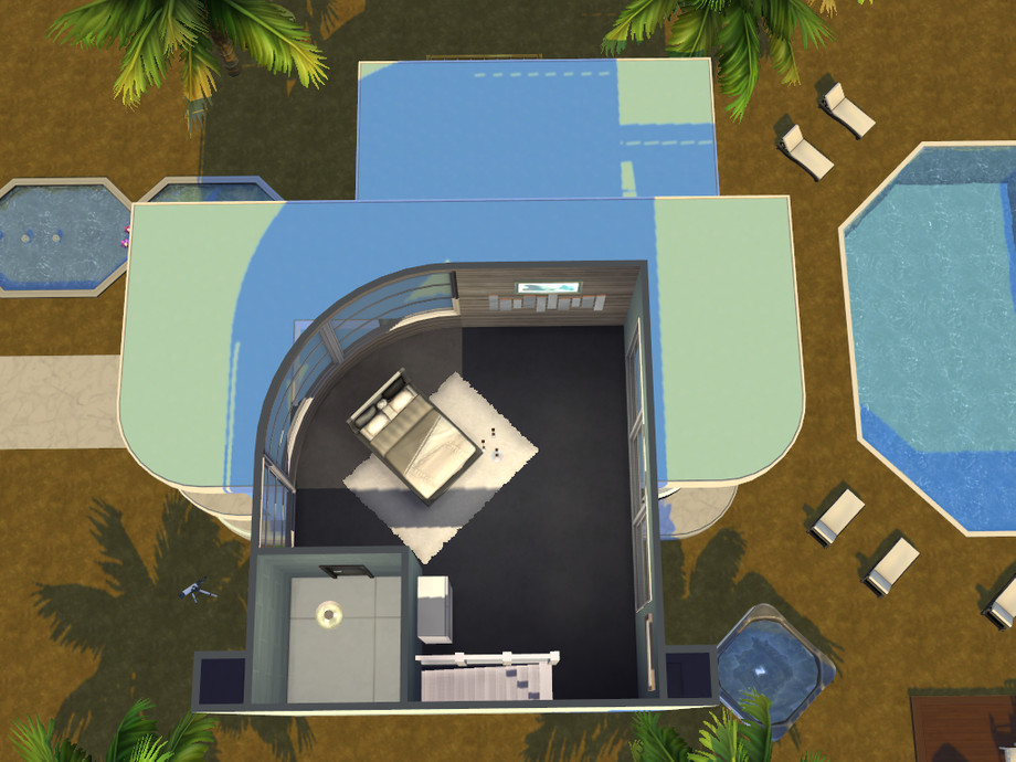 The Sims Resource | Modern Minimalist Villa