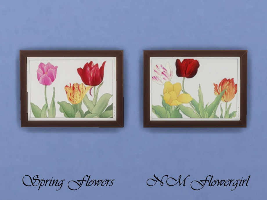 The Sims Resource | Spring Flowers