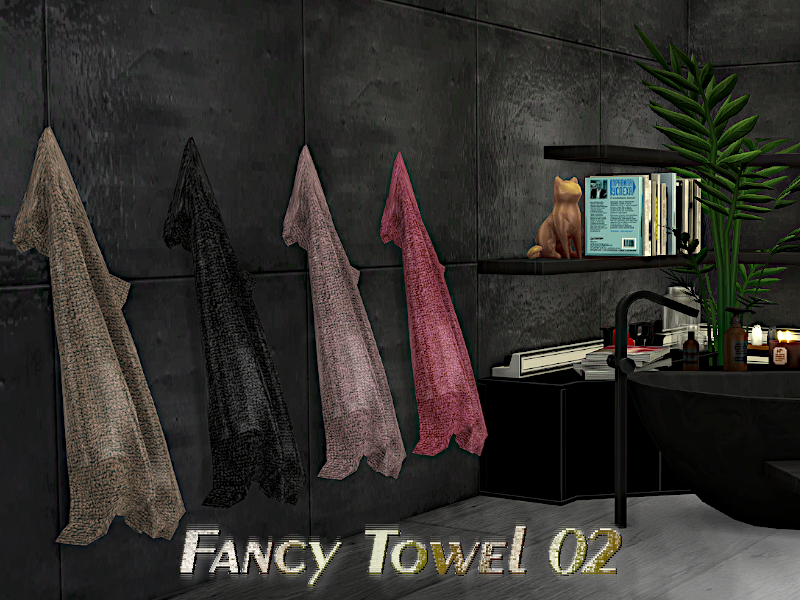 The Sims Resource | Fancy Towel 02