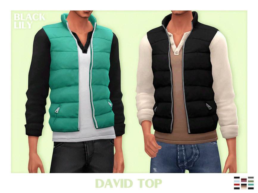 The Sims Resource - David Top