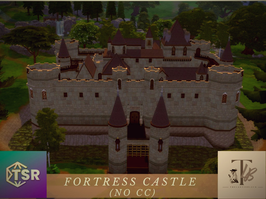 The Sims Resource - Castle Fortress (no CC)