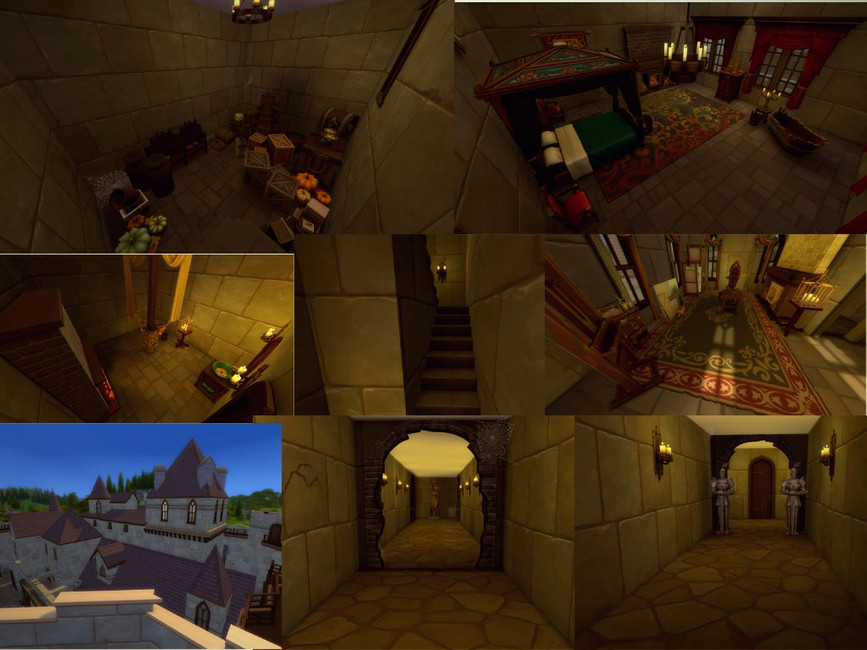 The Sims Resource - Castle Fortress (no CC)