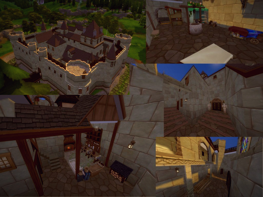 The Sims Resource - Castle Fortress (no CC)