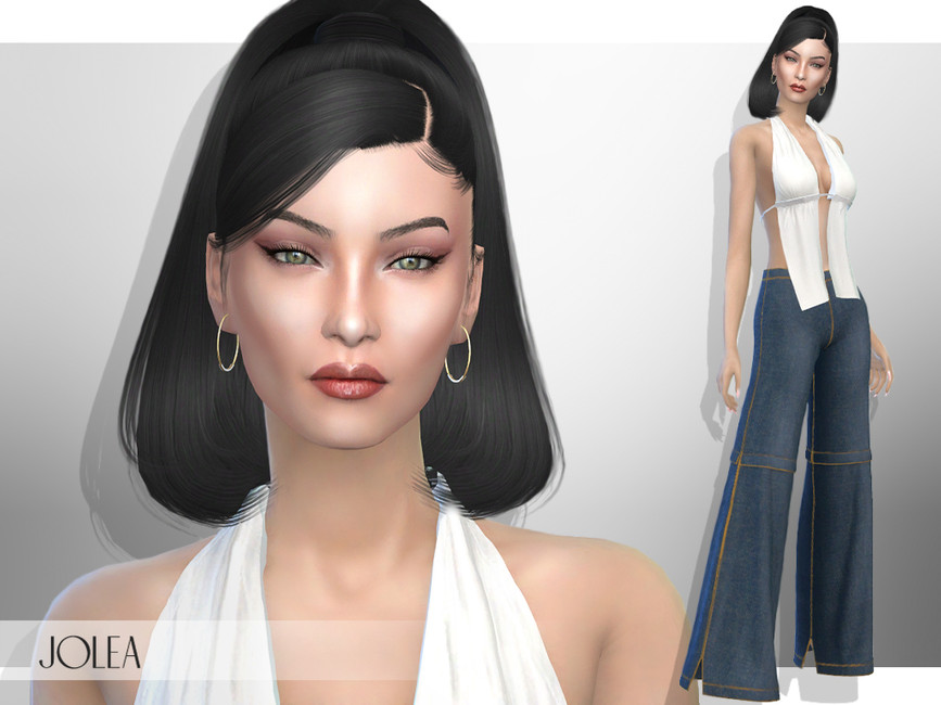 The Sims Resource - SIM Bella Hadid (inspired by)