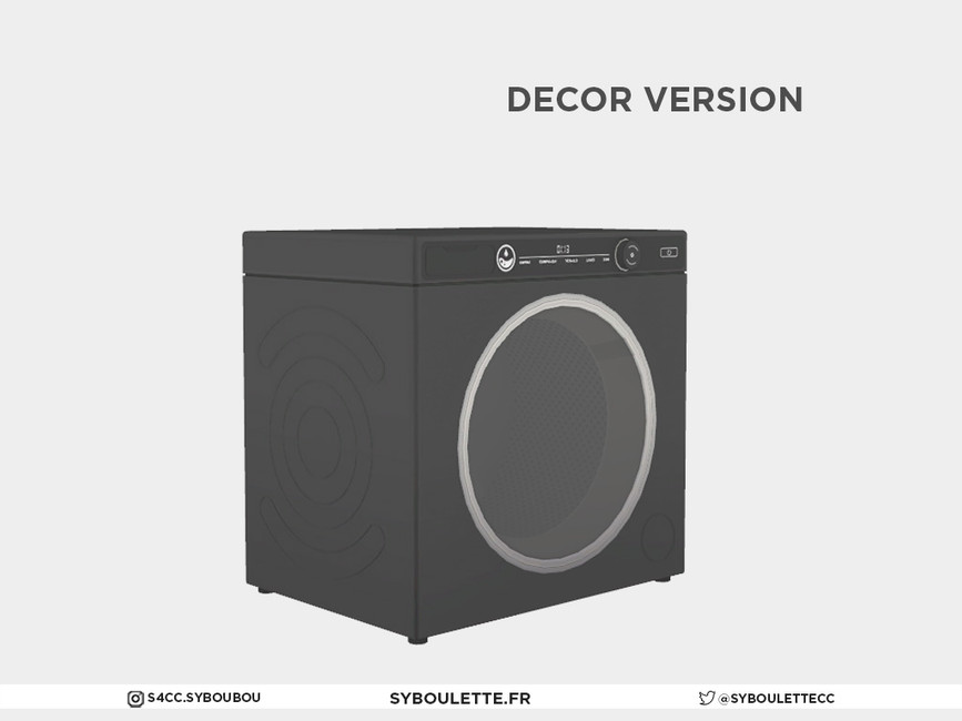 The Sims Resource - Laundry - Washing machine (decor basegame version)