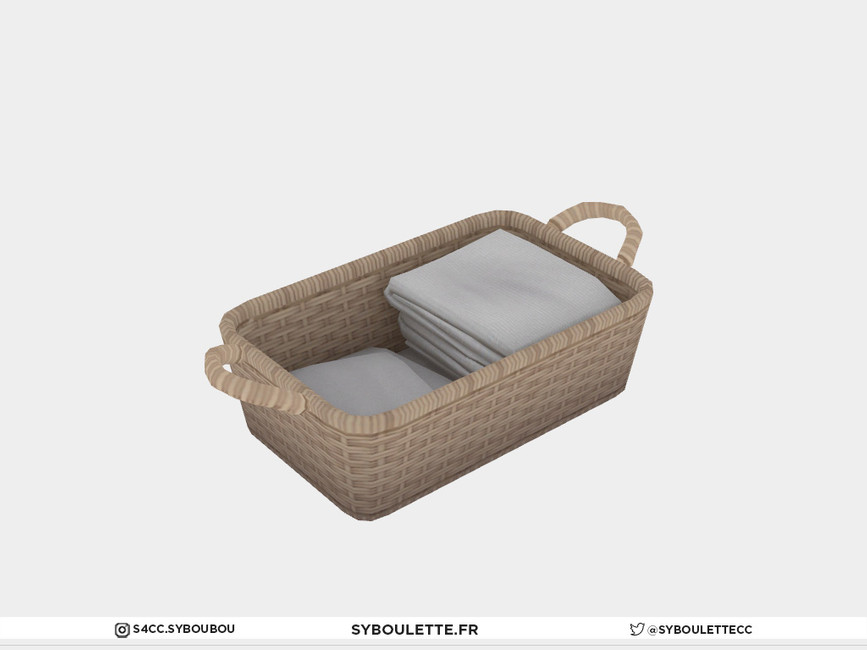 The Sims Resource - Laundry - Laundry basket