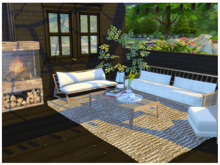 The Sims Resource - Black Patio