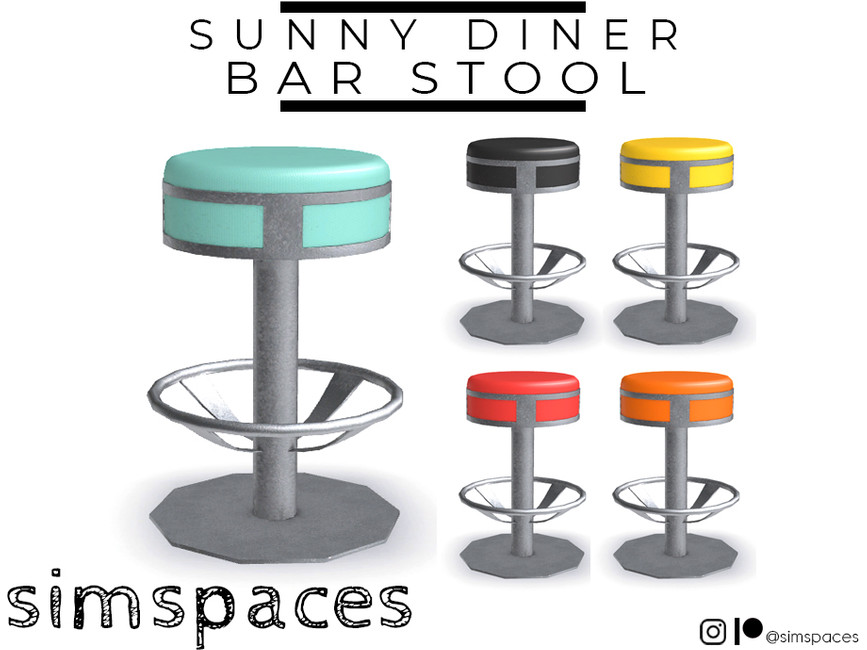 The Sims Resource - Sunny Diner - bar stool