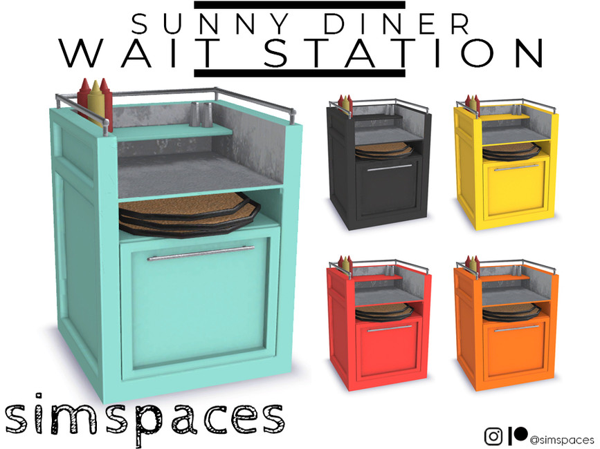 The Sims Resource - Sunny Diner - wait station