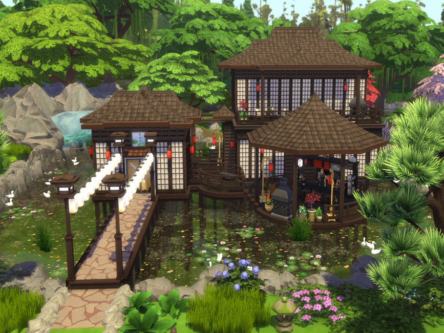 The Sims Resource - Asian Restaurant